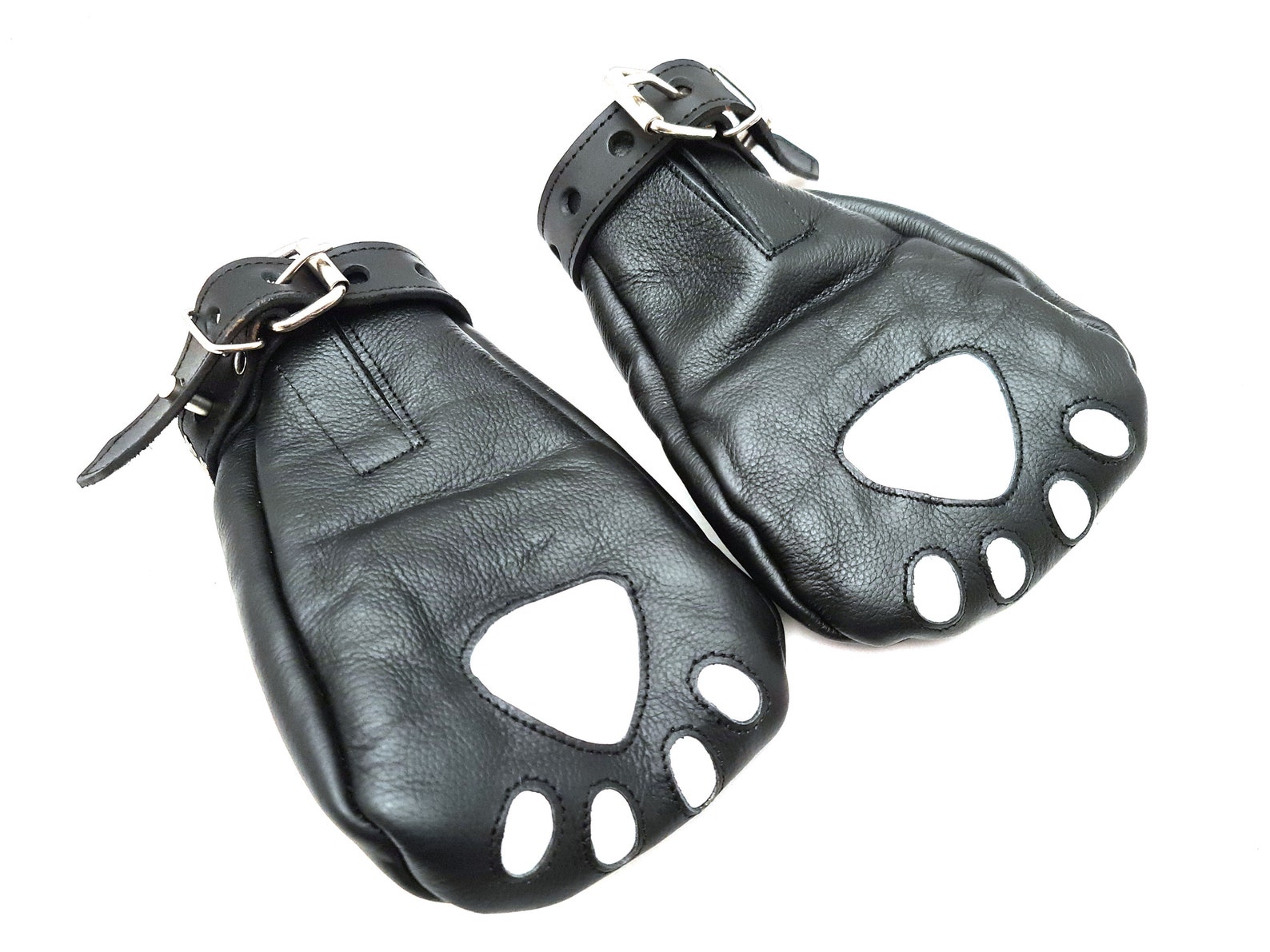 Bondage Mitts Bondage Fist Mitts Bdsm Fist Mitts Leather - Etsy