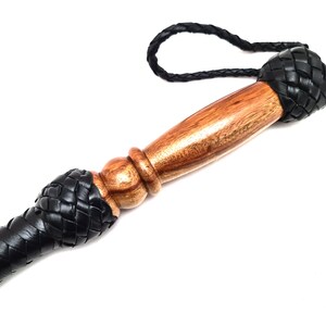 Bullwhip - Leather Bull Whip - Wood Handle Leather Bull Whip - Split ...