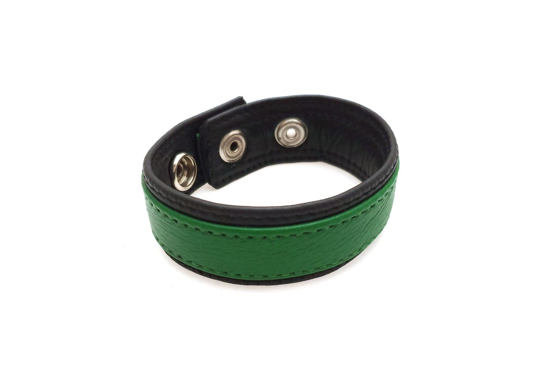 Leather Wrist Band - Leather Bangle - Leather Bracelet - Mens Leather ...