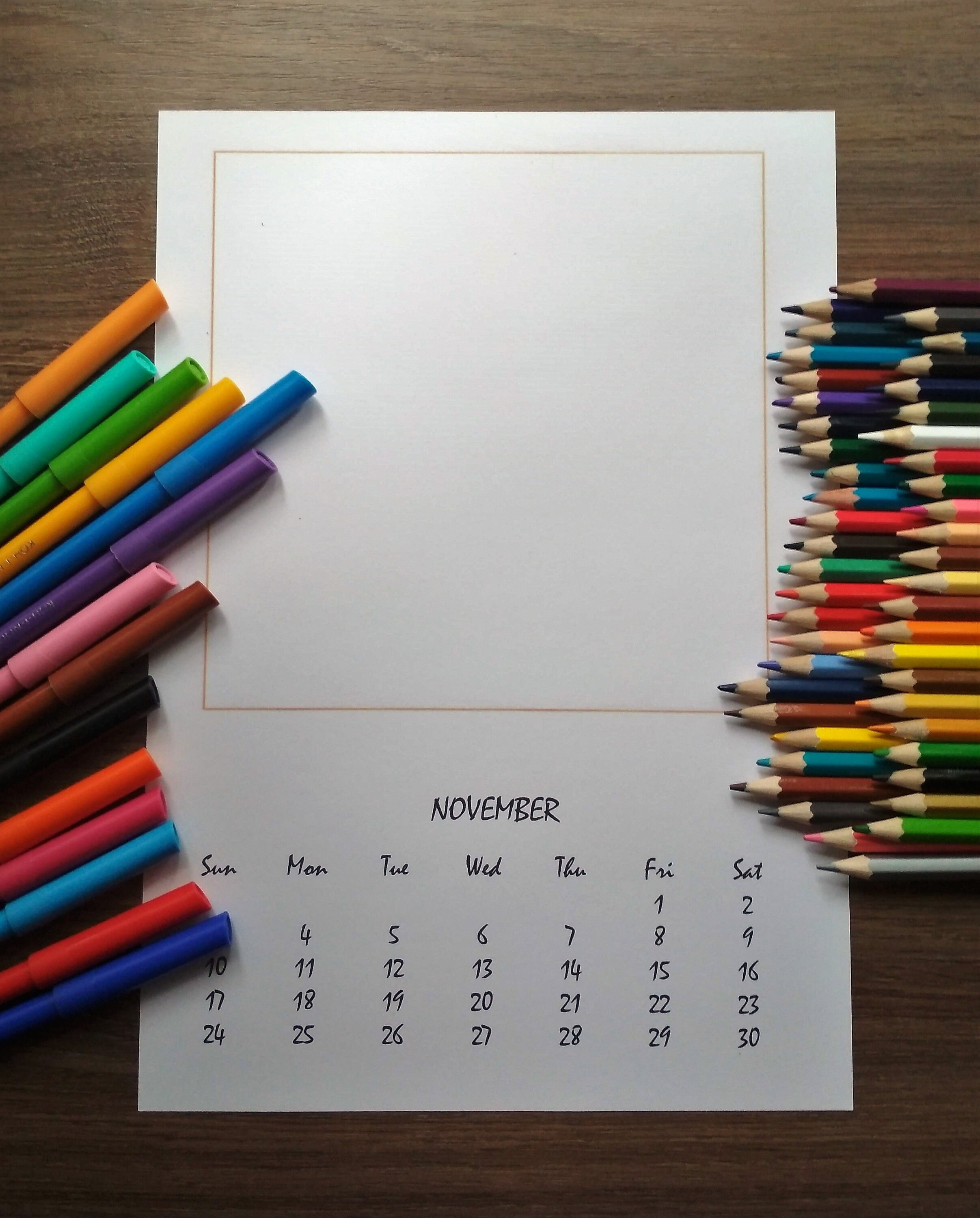 Art Course Step by Step Painting Kids Handmade Calendar - Etsy