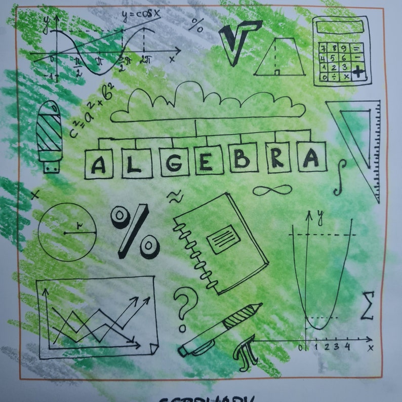 DIY Calendar Step-by-step Drawing Guide How to Draw Subjects - Etsy