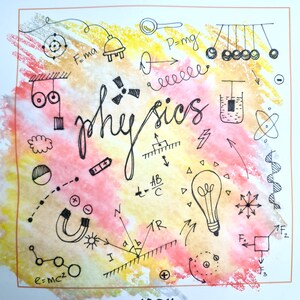 How to Draw School Subjects Tutorial for Beginners,diy Artwork for Wall ...