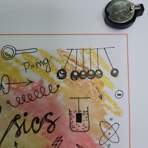 How to Draw School Subjects Tutorial for Beginners,diy Artwork for Wall ...