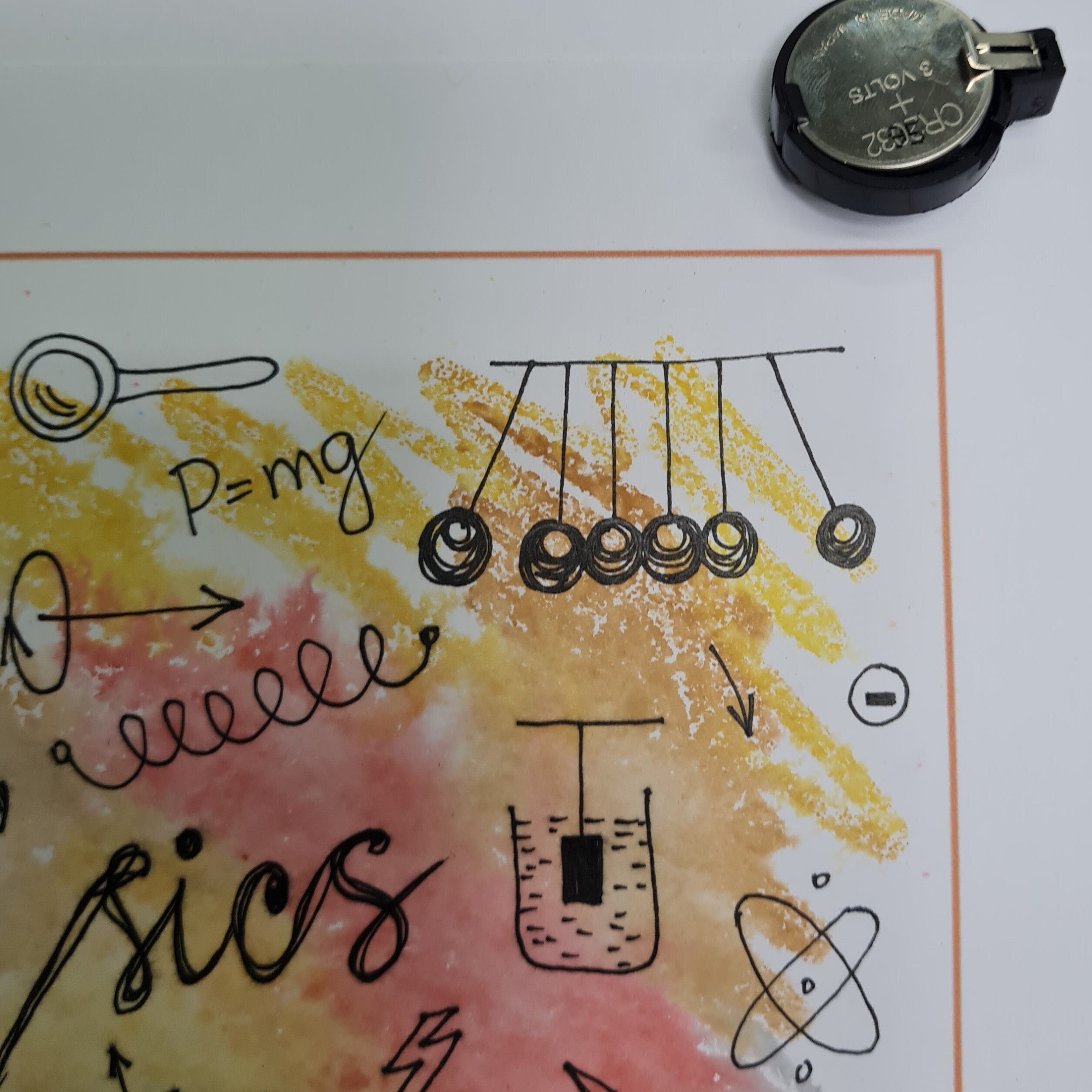 How to Draw School Subjects Tutorial for Beginners,diy Artwork for Wall ...