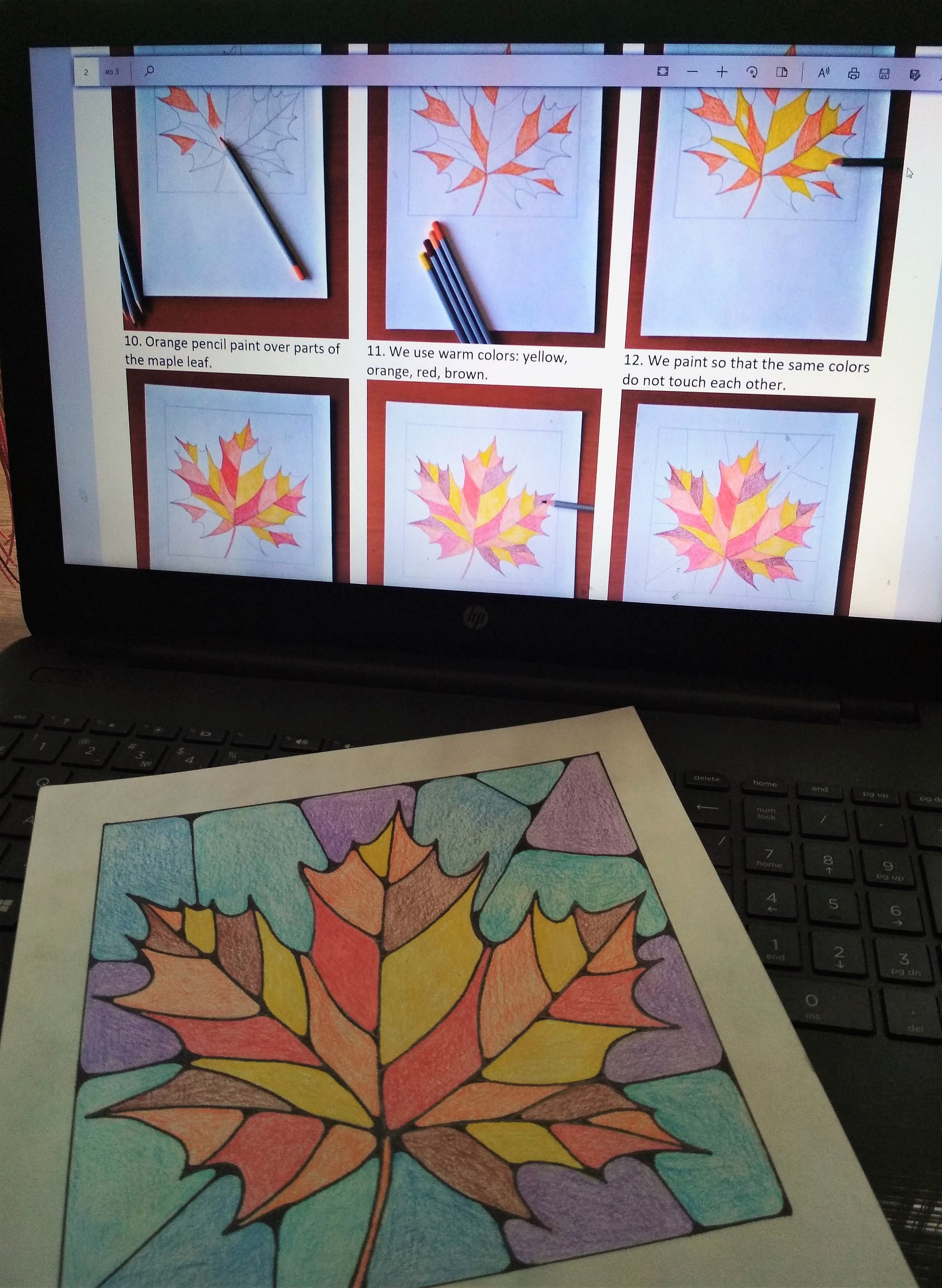 Art Course Step by Step Painting Kids Handmade Calendar Activity Pack ...