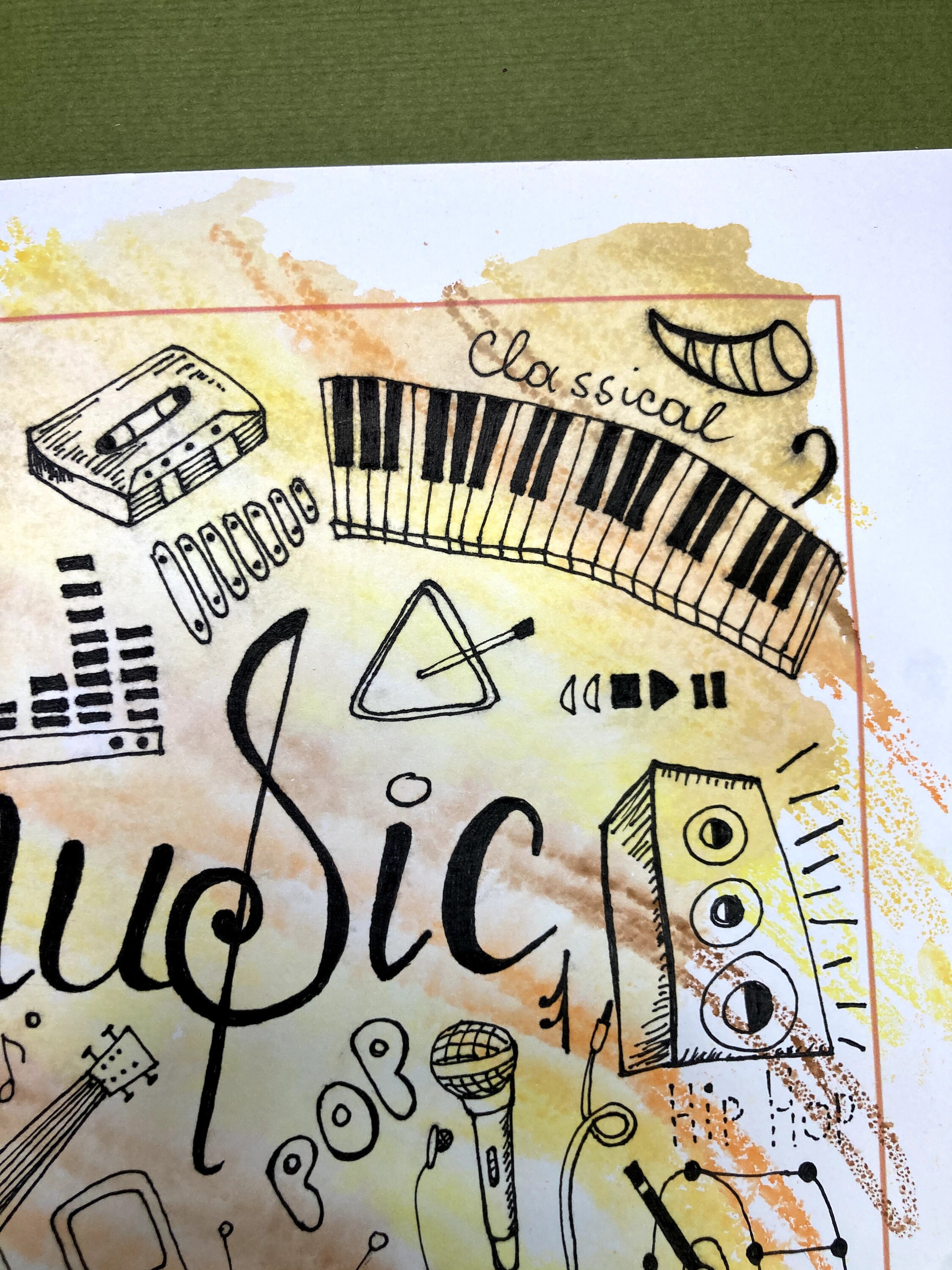 Musical Elements,doodles,symbols,drawing Beginners Video Tutorial ...