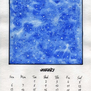 How to Paint Watercolor Techniques Salt Winter Artwork Theme Bluecolor ...