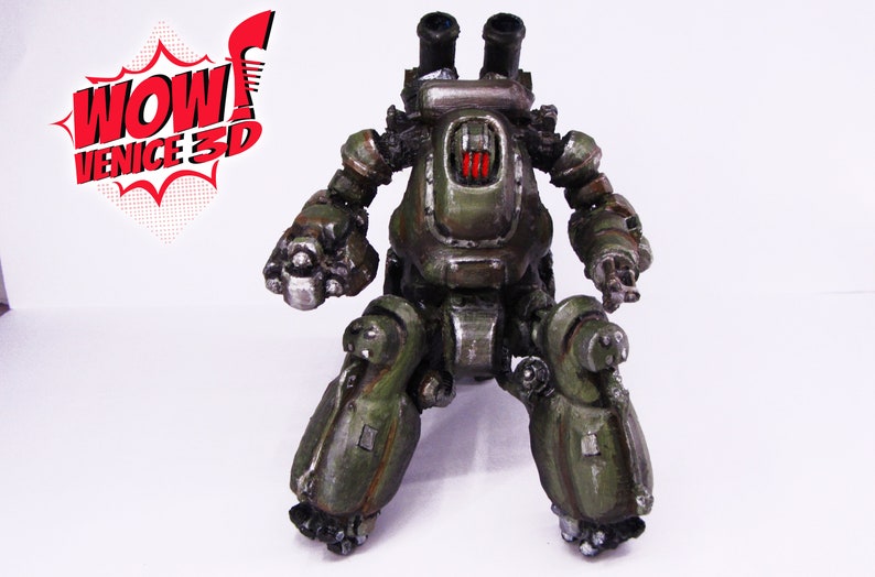 Sentry Bot Mk Ii Inspired Fallout Etsy