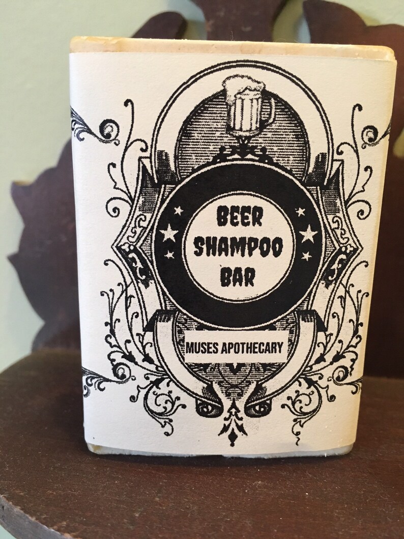 Beer Shampoo Hair and Beard Wash Solid Bar - Etsy