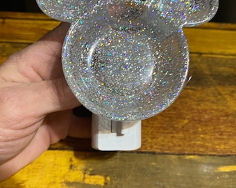 Mickey Mouse Night Light, Personalized, Kids Gift, Wall Plug In, Choose ...