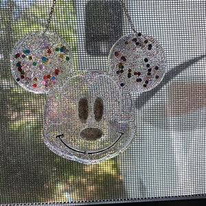 Mickey Window Suncatcher - Etsy
