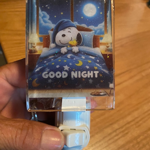 Snoopy Night Light - Etsy