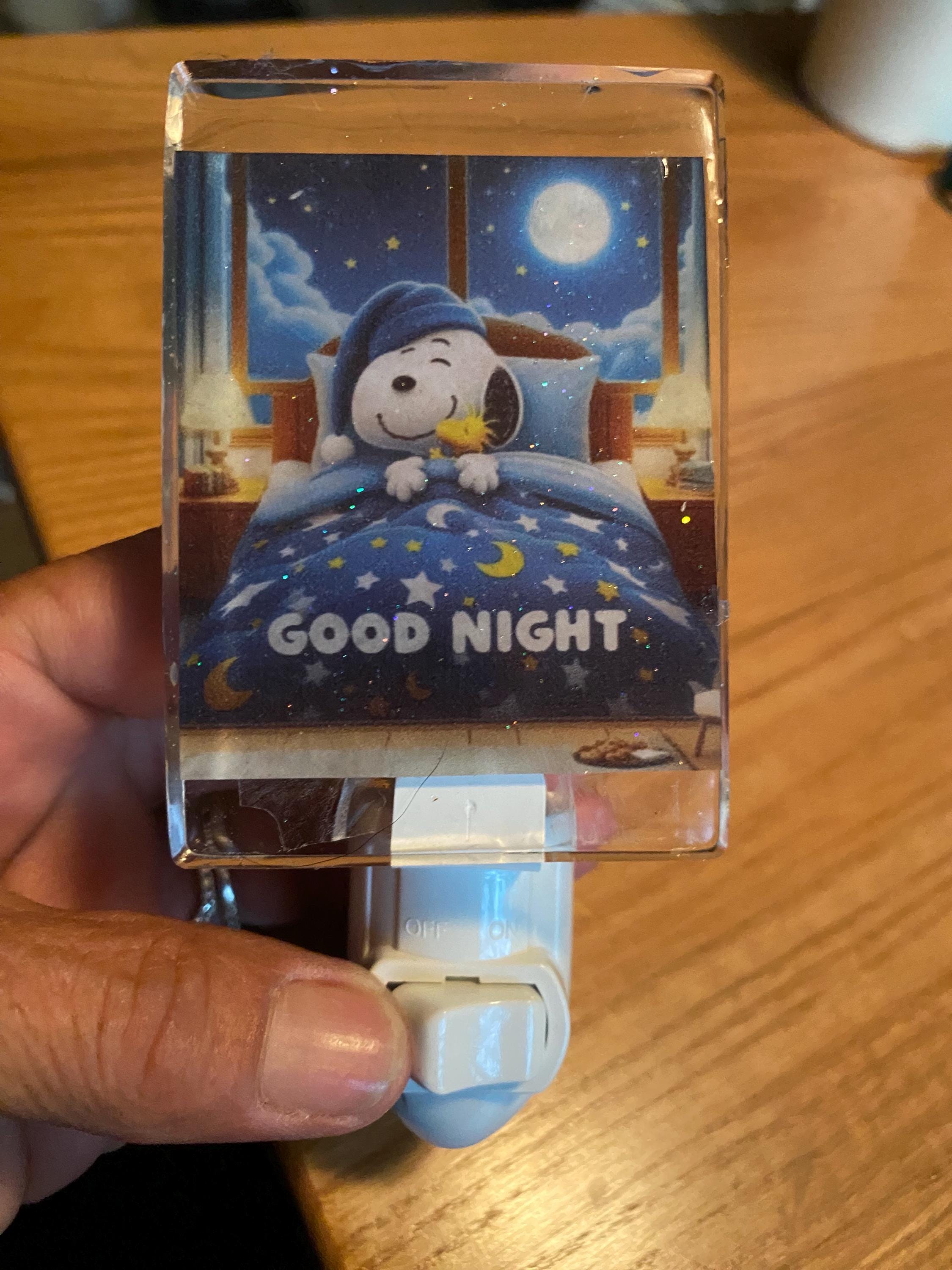 Homemade Snoopy Nightlight - Etsy