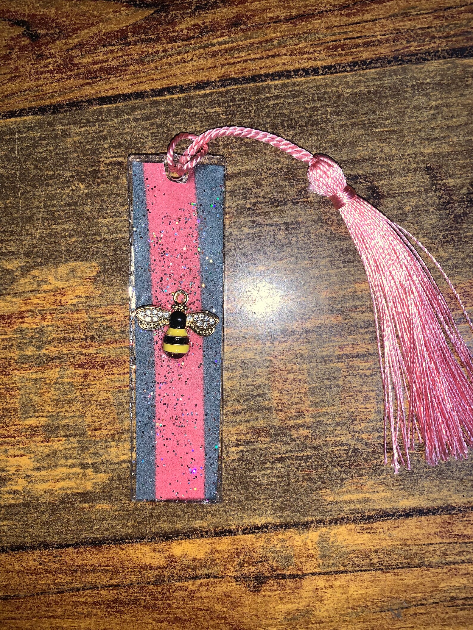 3D Bee Bookmark Homemade Resin - Etsy