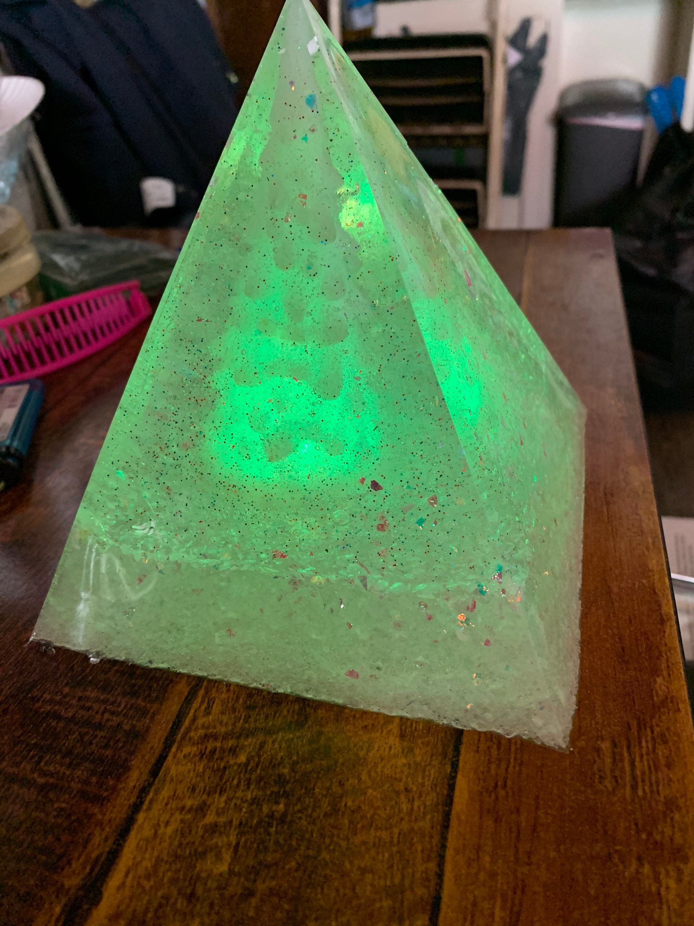 Christmas Tree Pyramid Light Up - Etsy
