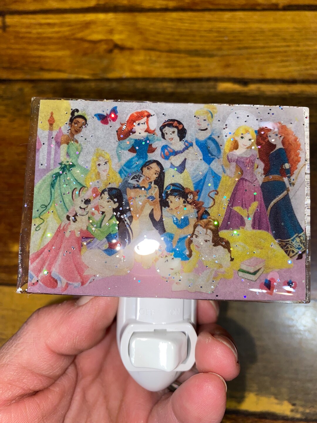 Disney Princesses Night Light - Etsy