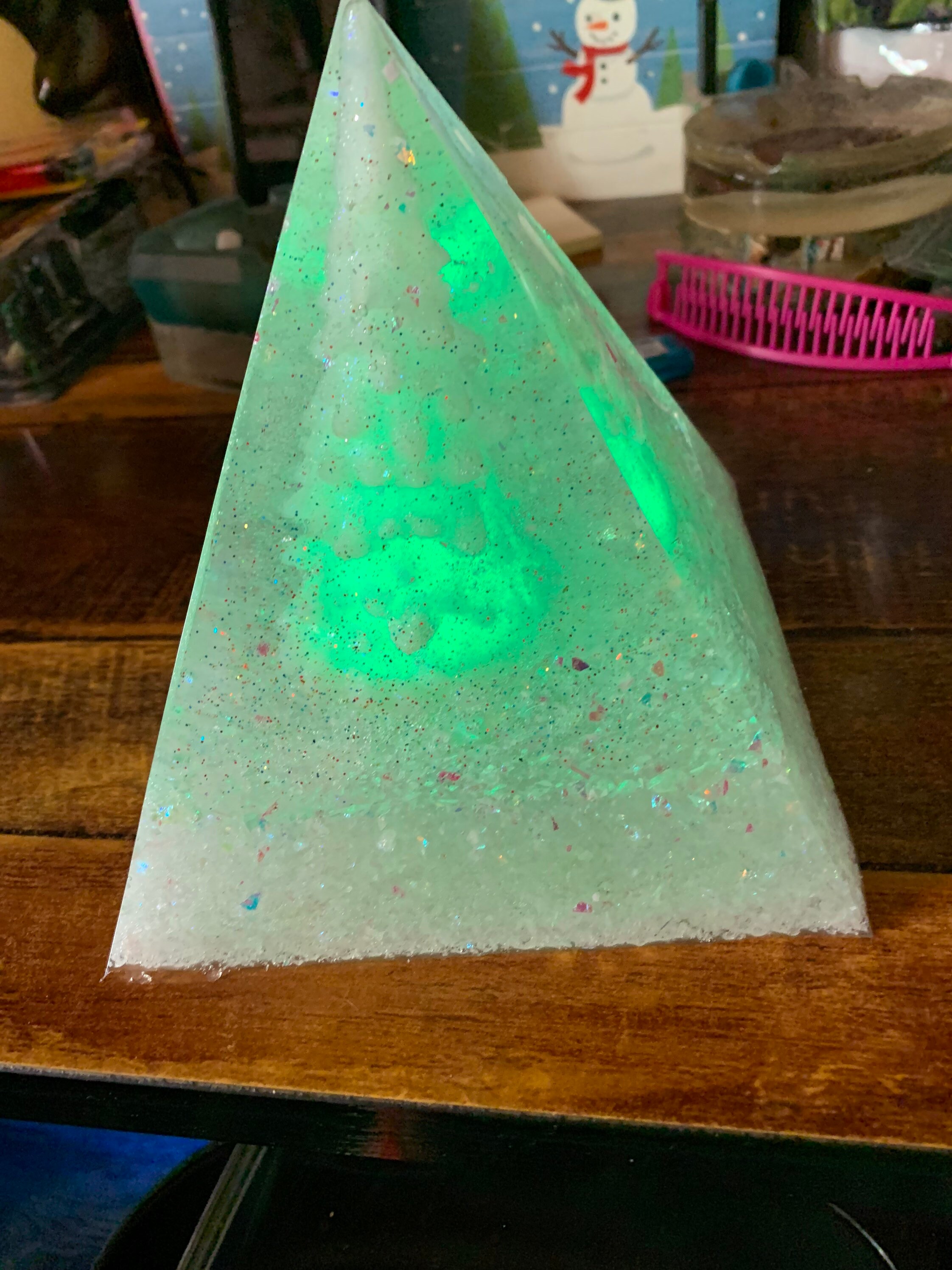 Christmas Tree Pyramid Light Up - Etsy