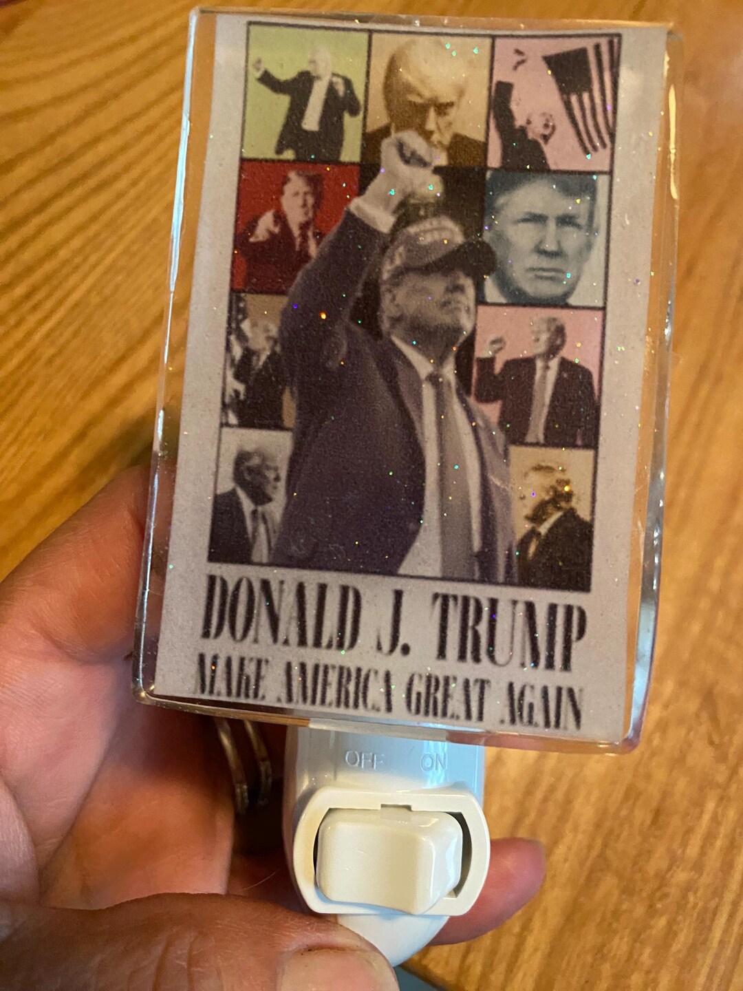 Handmade Trump Night Light - Etsy