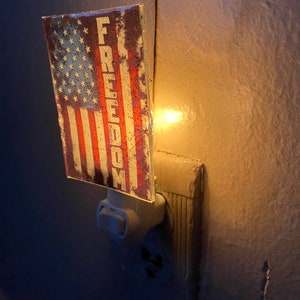 American Flag Night Light - Etsy