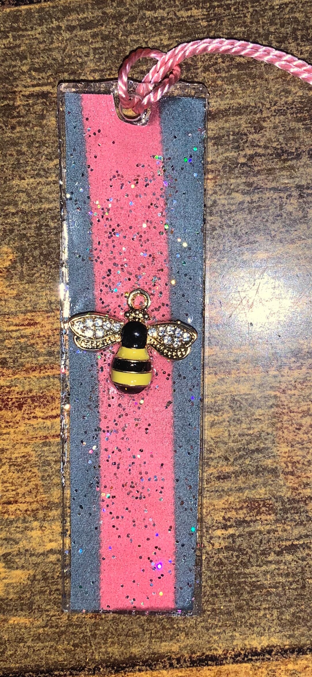 3D Bee Bookmark Homemade Resin - Etsy