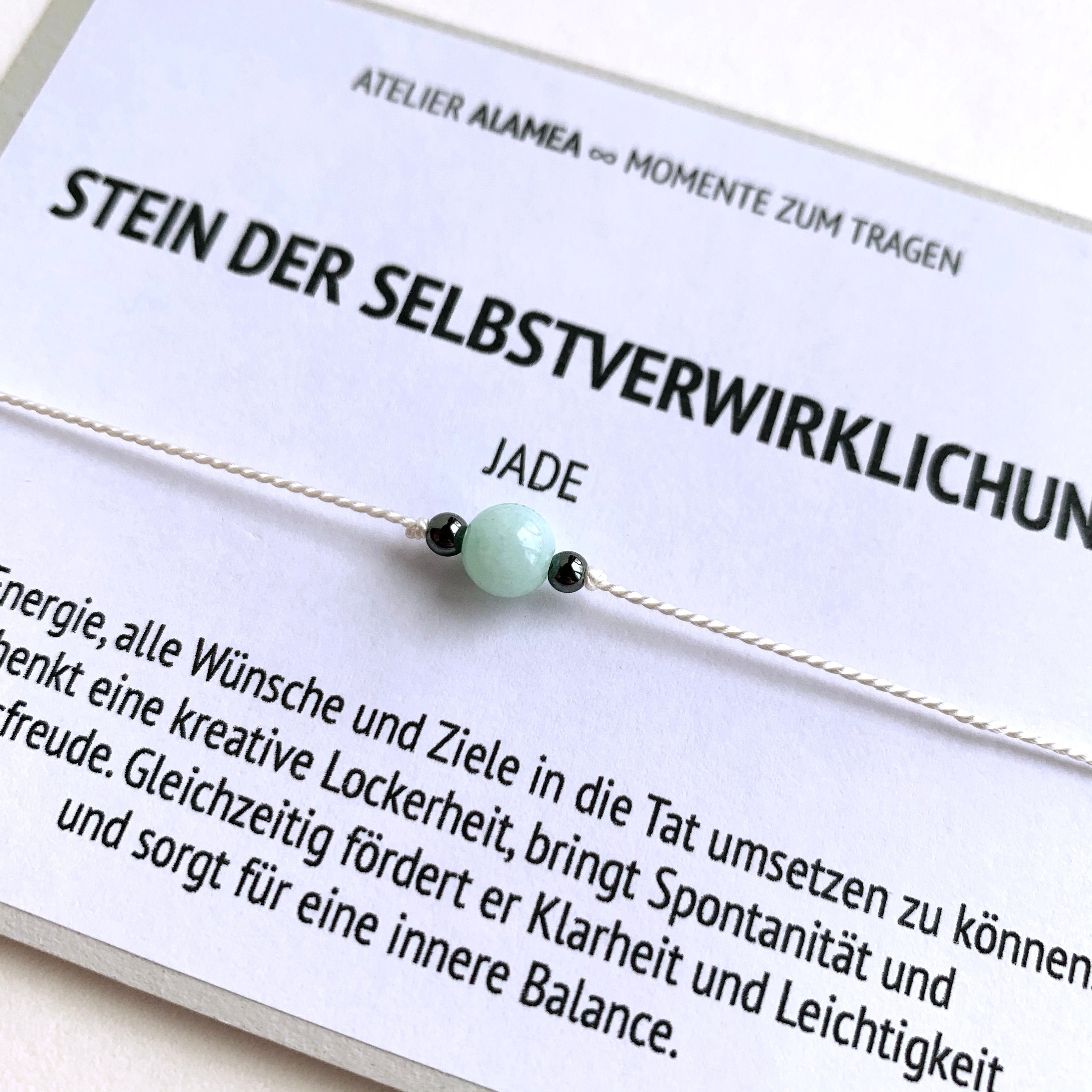Jadeperle Jade Schmuck Jade Armband Kristall Geschenk | Etsy