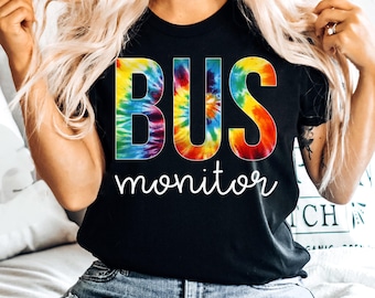 School Bus Tie Dye Shirt - Etsy