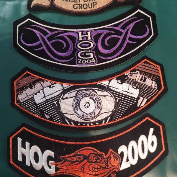 Harley Hog Patch - Etsy