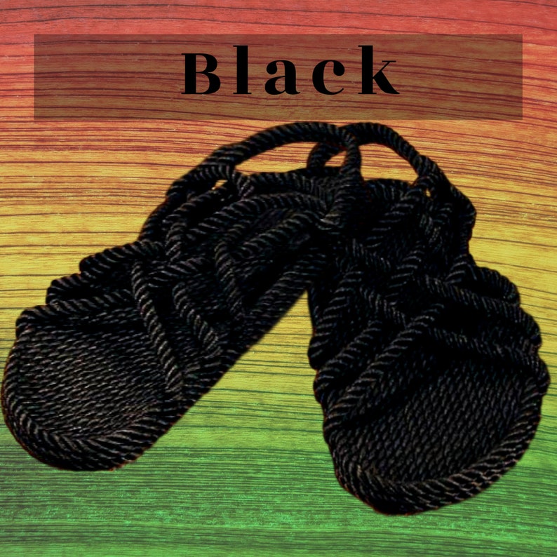 Rope Sandals / Free Ship / Rasta / Handmade / Hippie Style / | Etsy