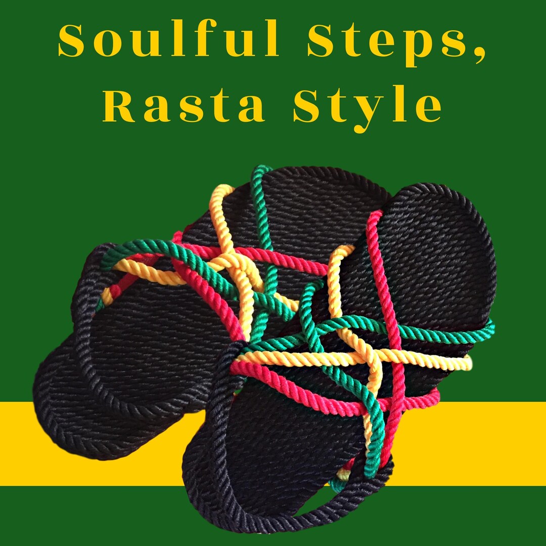 Rope Sandals - Rasta - Hippie Style - Perfect for Festivals - Etsy