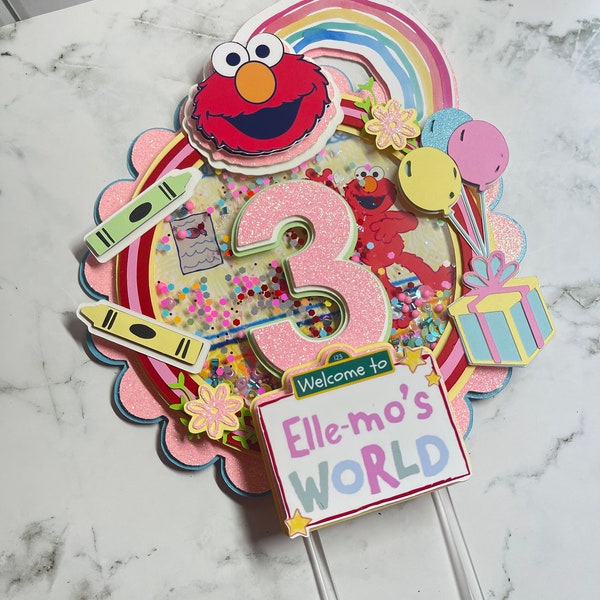 Elmo Cake Topper - Etsy