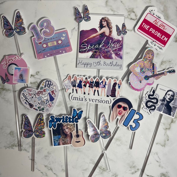 Taylorswift Cake Toppers - Etsy