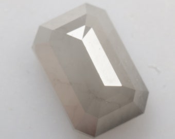 Milky Emerald Cut - Etsy