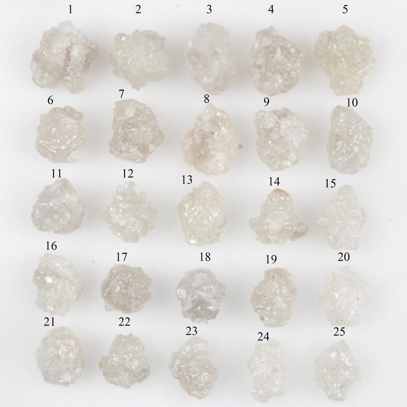 Labgrown Diamond Rough - Etsy UK