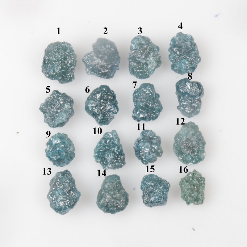 Rough Blue Diamond - Etsy