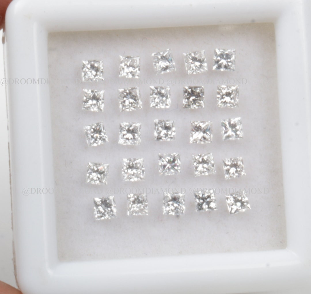 Princess Cut Lab Grown Diamond, Lab Created Princess Cut Loose Diamond ...