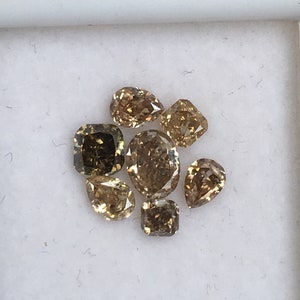 1.47 CT 5.0 X 4.7 MM to 2.7 X 2.6 MM Natural Fancy Diamond - Etsy