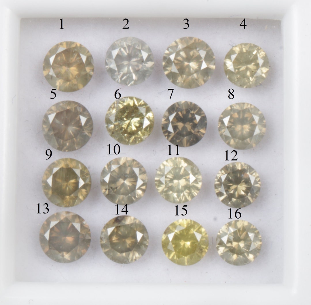 Round Cut Diamond, Natural Loose Round Cut Diamond, Fancy Color Round ...