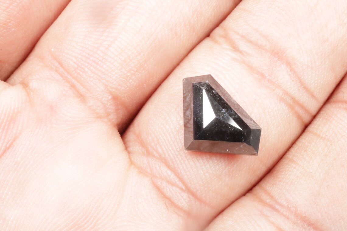 3.22 CT 8.5 X 13.0 MM Shield cut Diamond Natural Loose Diamond | Etsy