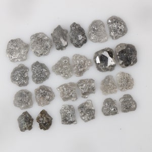 Natural Loose Rough Diamond Raw Diamond Uncut Diamond, White/grey Color ...