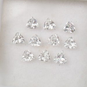 Trillion Cut Lab Grown Diamond, Lab Created Trillion Shape Loose ...