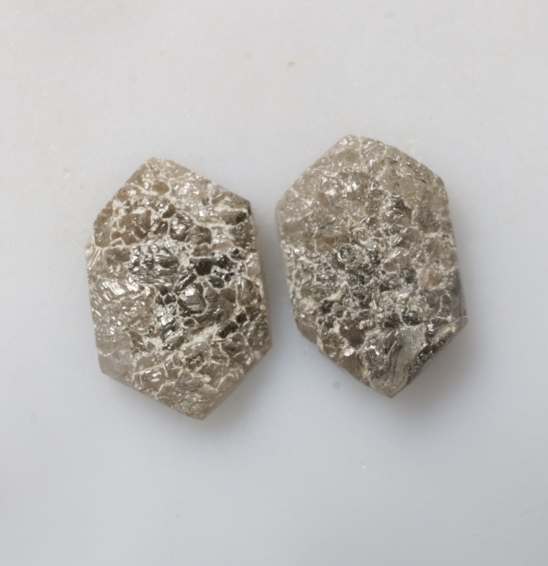 2.17 CT Natural Loose Rough Uncut Diamond, Hexagon Cut Rough Diamond ...