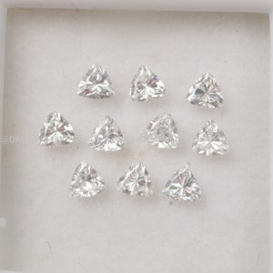 Trillion Cut Lab Grown Diamond, Lab Created Trillion Shape Loose ...