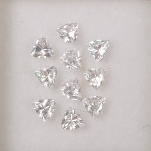 Trillion Cut Lab Grown Diamond, Lab Created Trillion Shape Loose ...