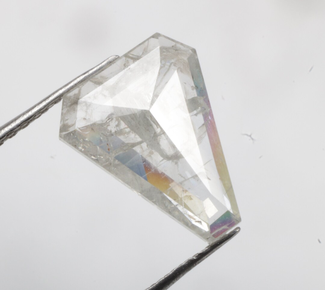 1.51 CT 9.9 X 7.9 MM Natural Coffin Shape Diamond Loose Casket Cut ...