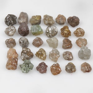 Rough Diamond, Raw Diamond, Uncut Diamond, Earth Mined Diamond, Natural ...