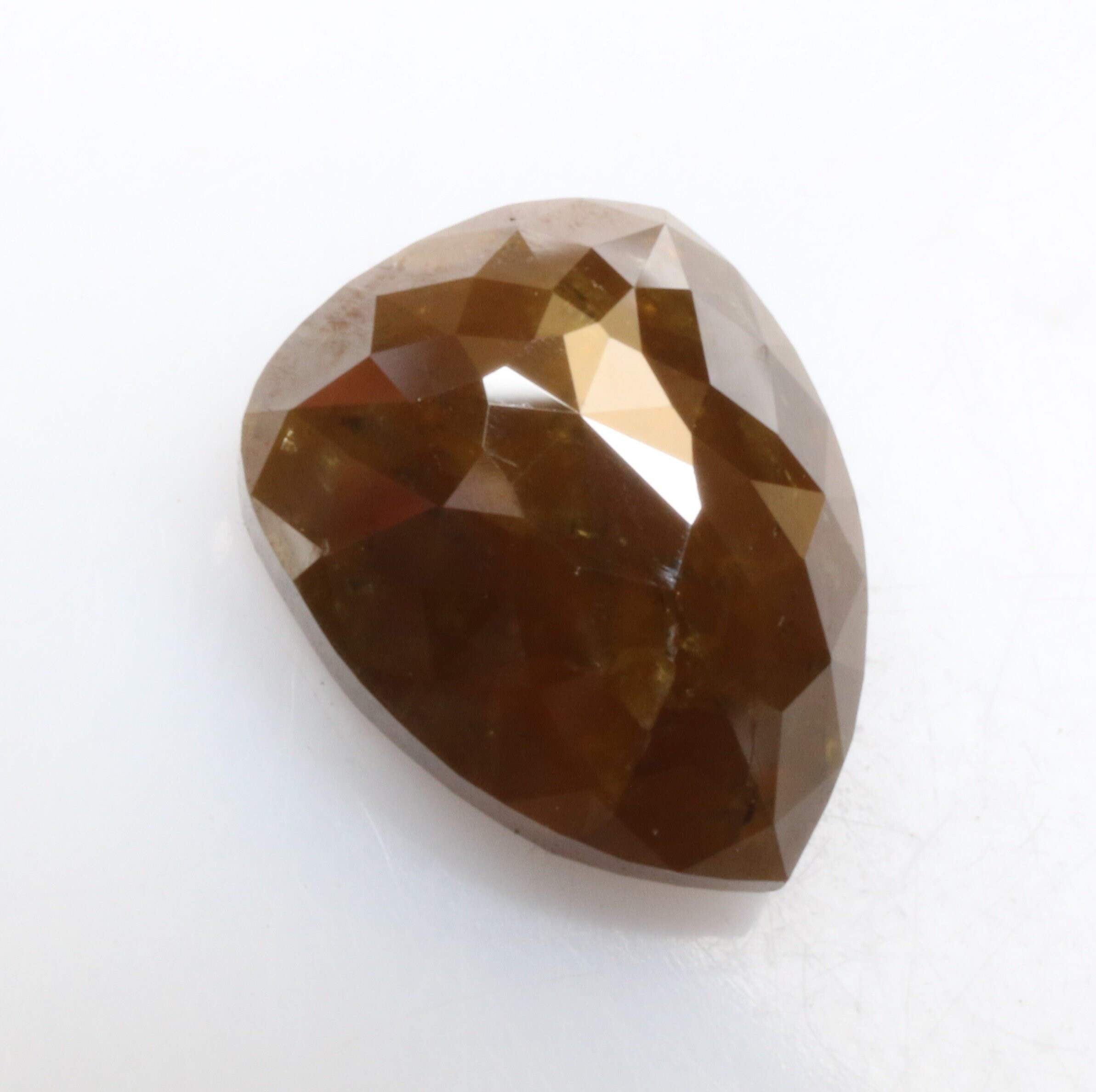 2.30 ct 8.9 x 7.0 mm Natural Loose Beautiful Fancy Brown color | Etsy