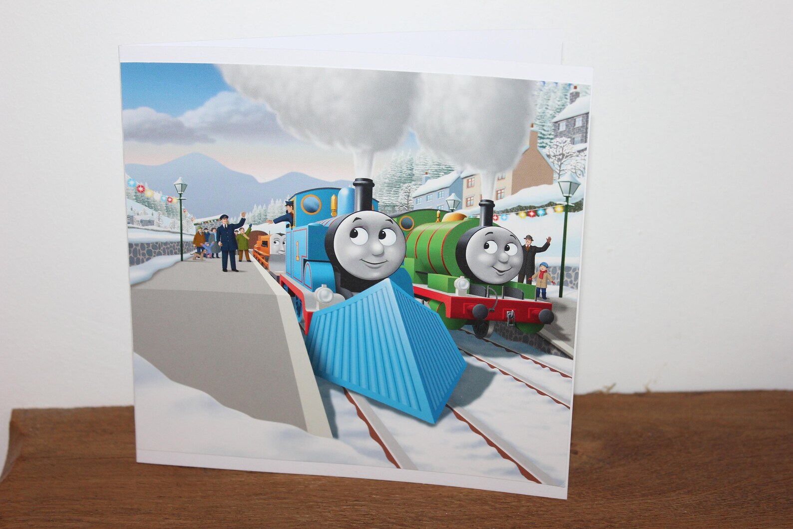 Set of 12 Thomas the Tank Engine Christmas Cards great for | Etsy