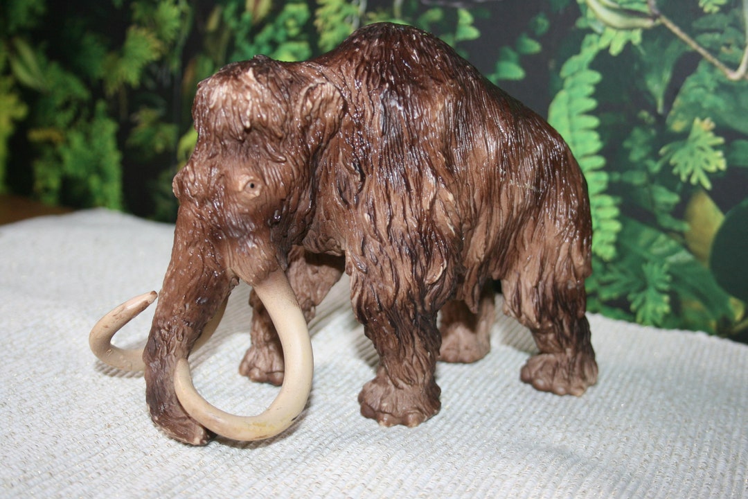 Schleich Woolly Mammoth Ice Age Action Figure Plastic Animal Vintage ...
