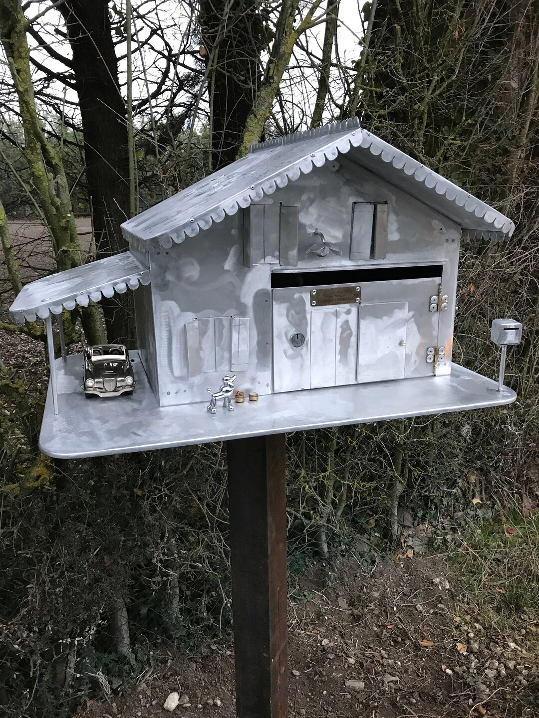 Mailbox With Car - Etsy