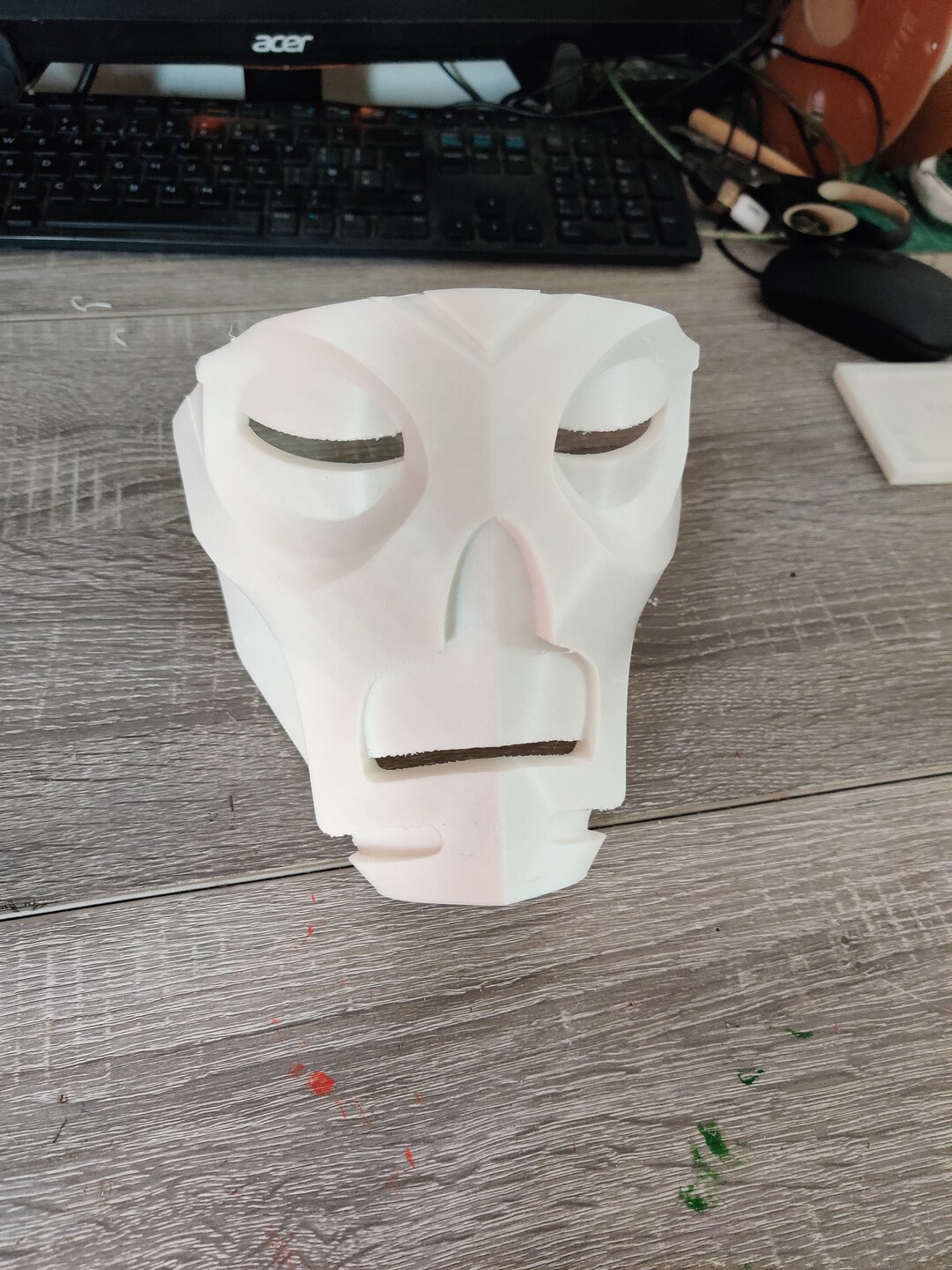 UNFINISHED Skyrim Dragon Priest Mask - Wearable - the Elder Scrolls V ...